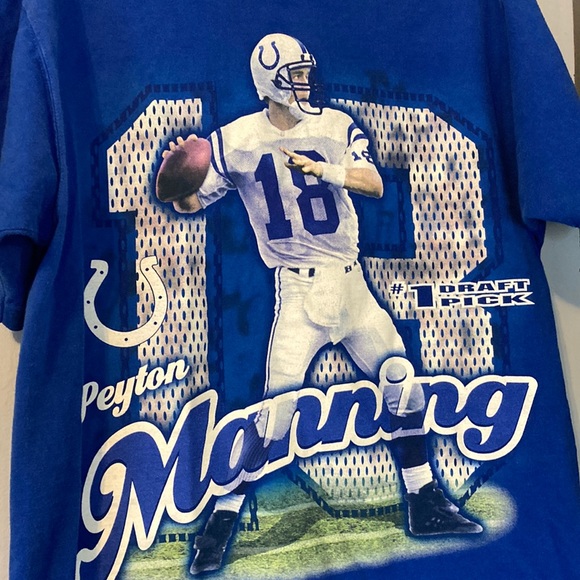 Pro Player | Shirts | Vintage Pro Player Peyton Manning Tshirt Made In ...